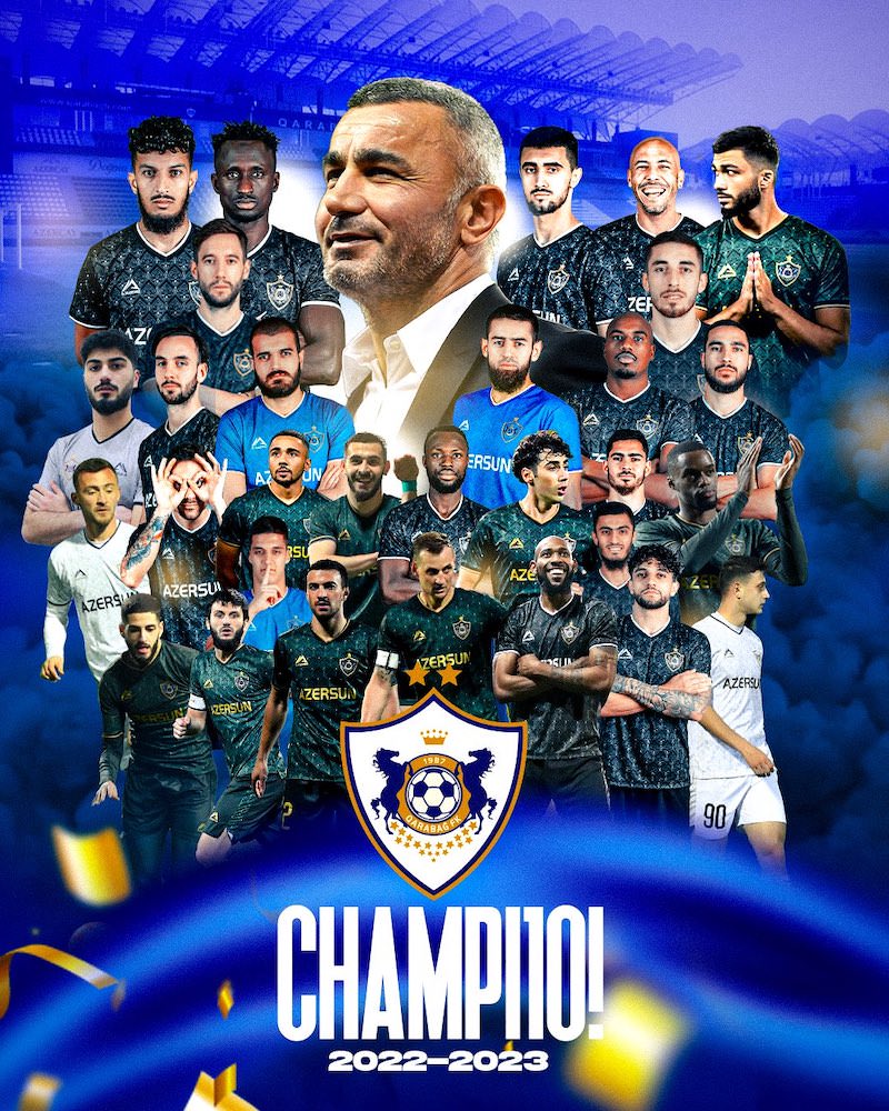 AZERBAYCAN’DA ŞAMPİYON KARABAĞ | TÜRK SPOR AJANSI