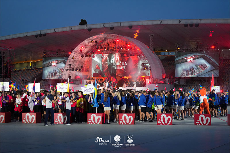 MARİBOR 2023 EYOF AÇILIŞ TÖRENİ YAPILDI | TÜRK SPOR AJANSI